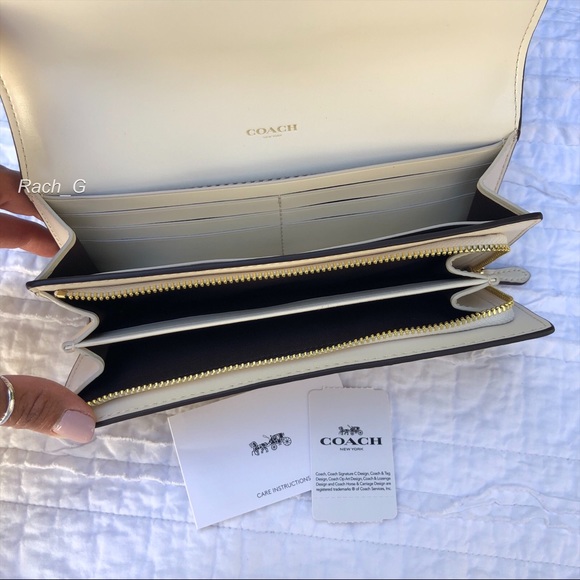 Coach | Bags | Coach Slim Envelope Wallet | Poshmark